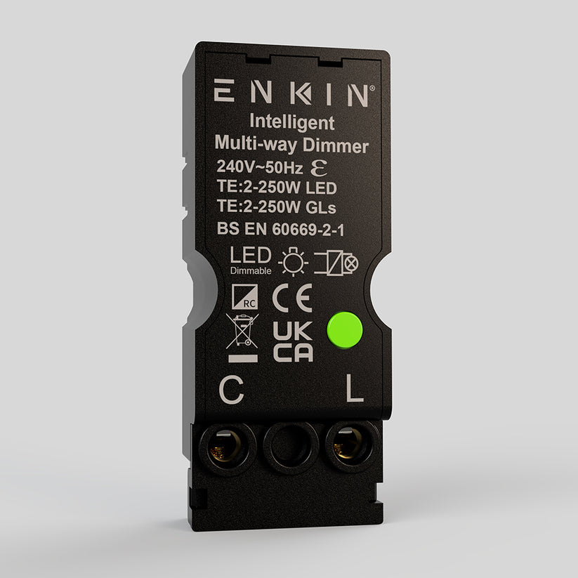 PDM250 250W Intelligent Multi-Way Dimmer – Enkin Dimmer Switch Technology
